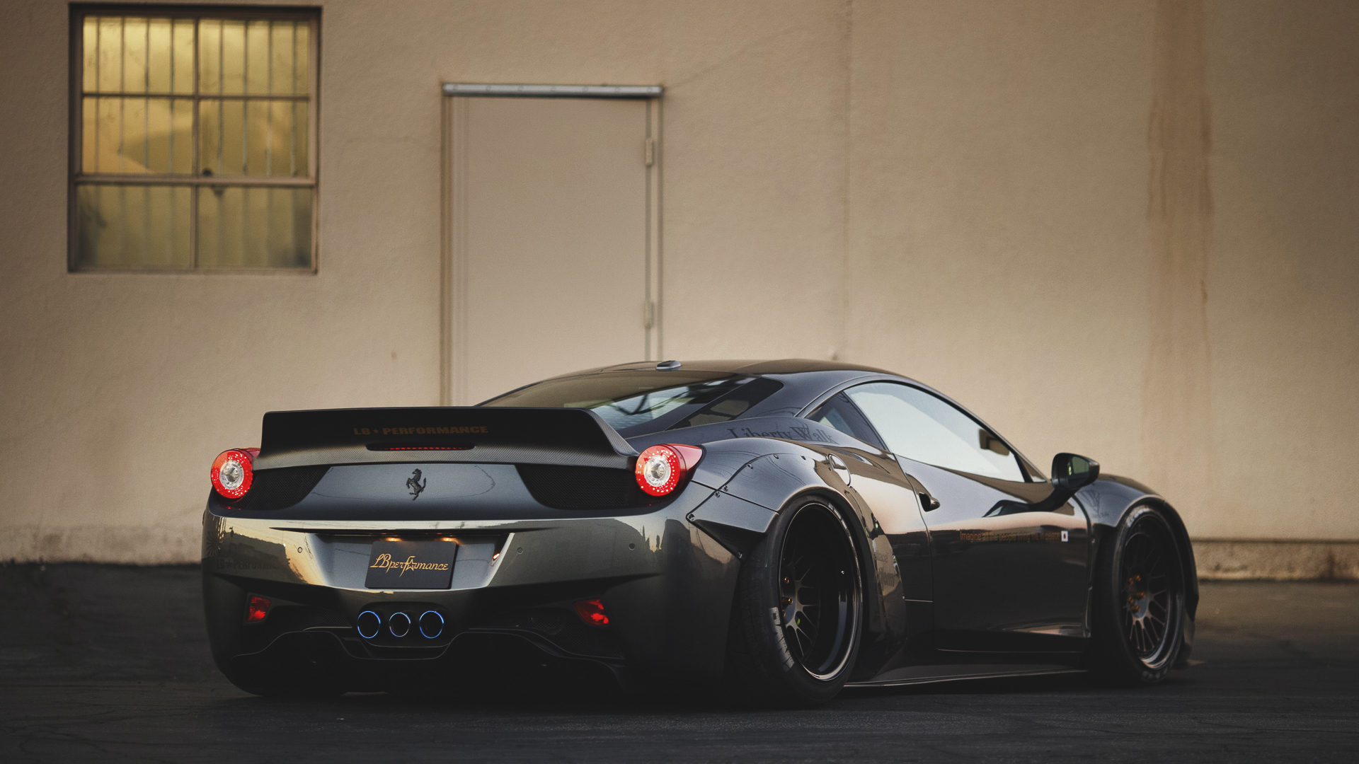New take on an old setup. Ferrari 458 liberty walk theme (links in ...