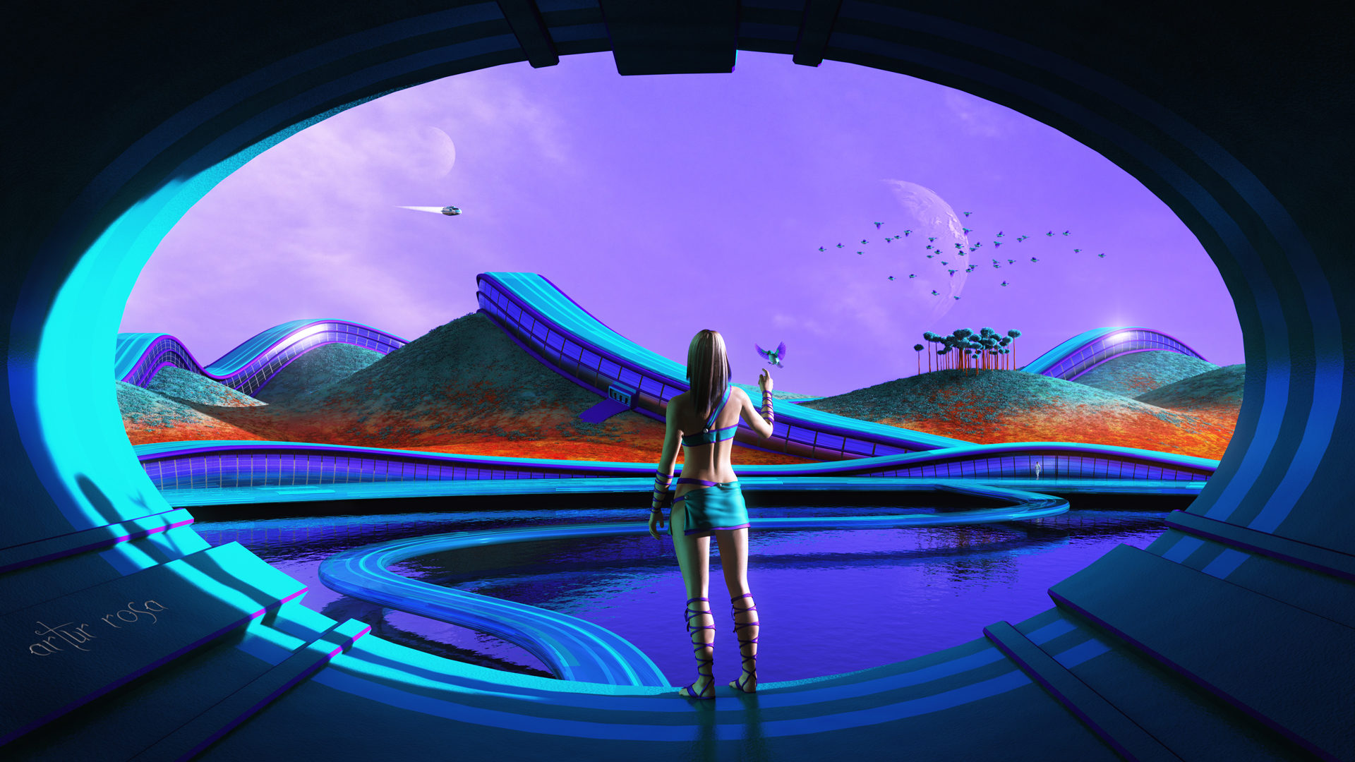 Sci Fi Wallpaper Widescreen